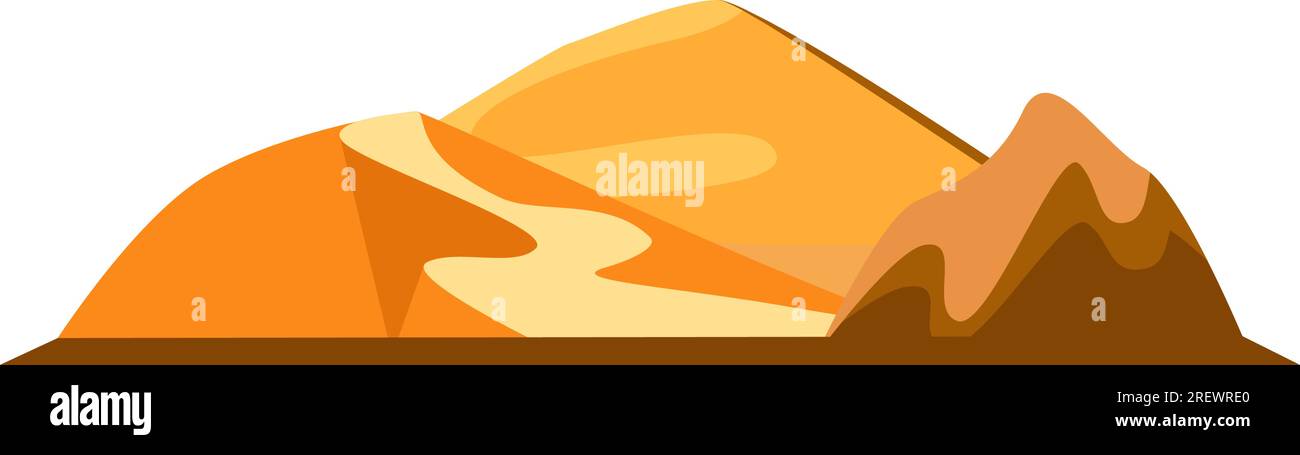 Sand hills vector illustration Stock Vector Image & Art - Alamy