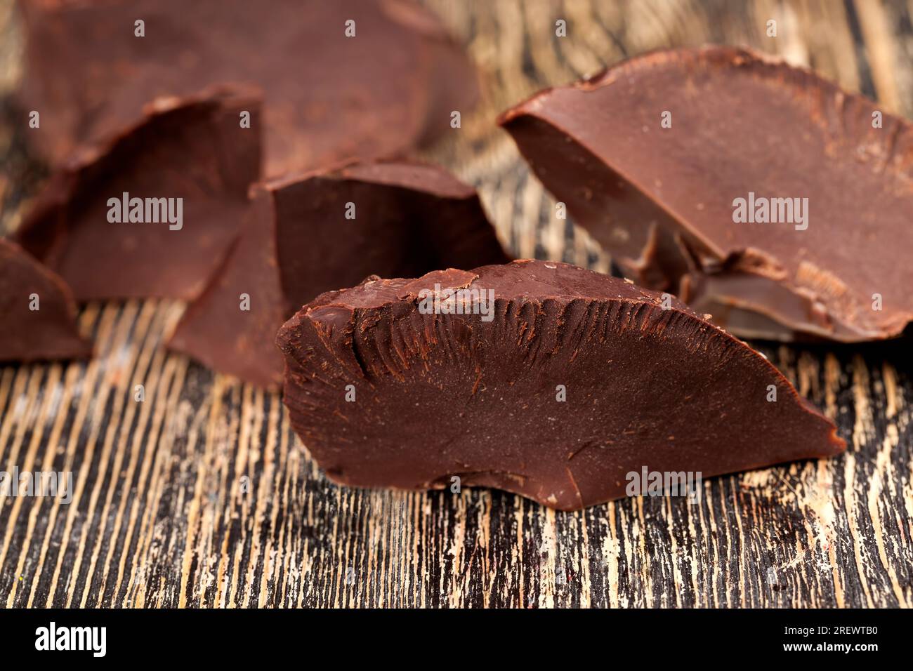 real bitter chocolate broken into chunks, large chunks of chocolate ...