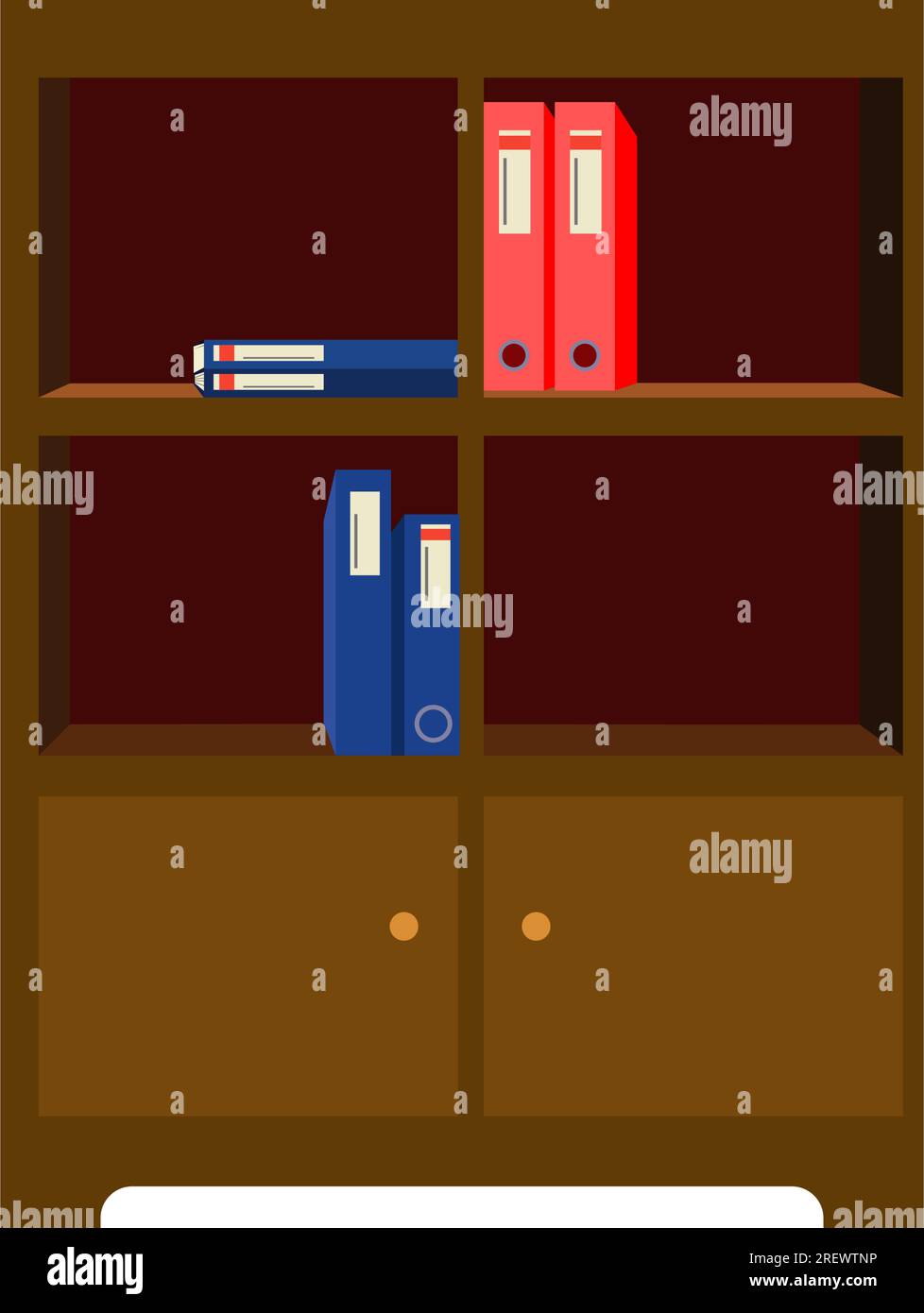 Information file cabinet cartoon Stock Vector Images - Alamy