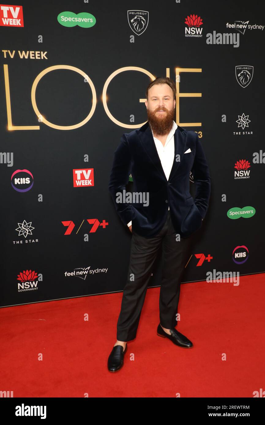 Sydney, Australia. 30th July 2023. Ben Draper of MasterChef arrives on ...