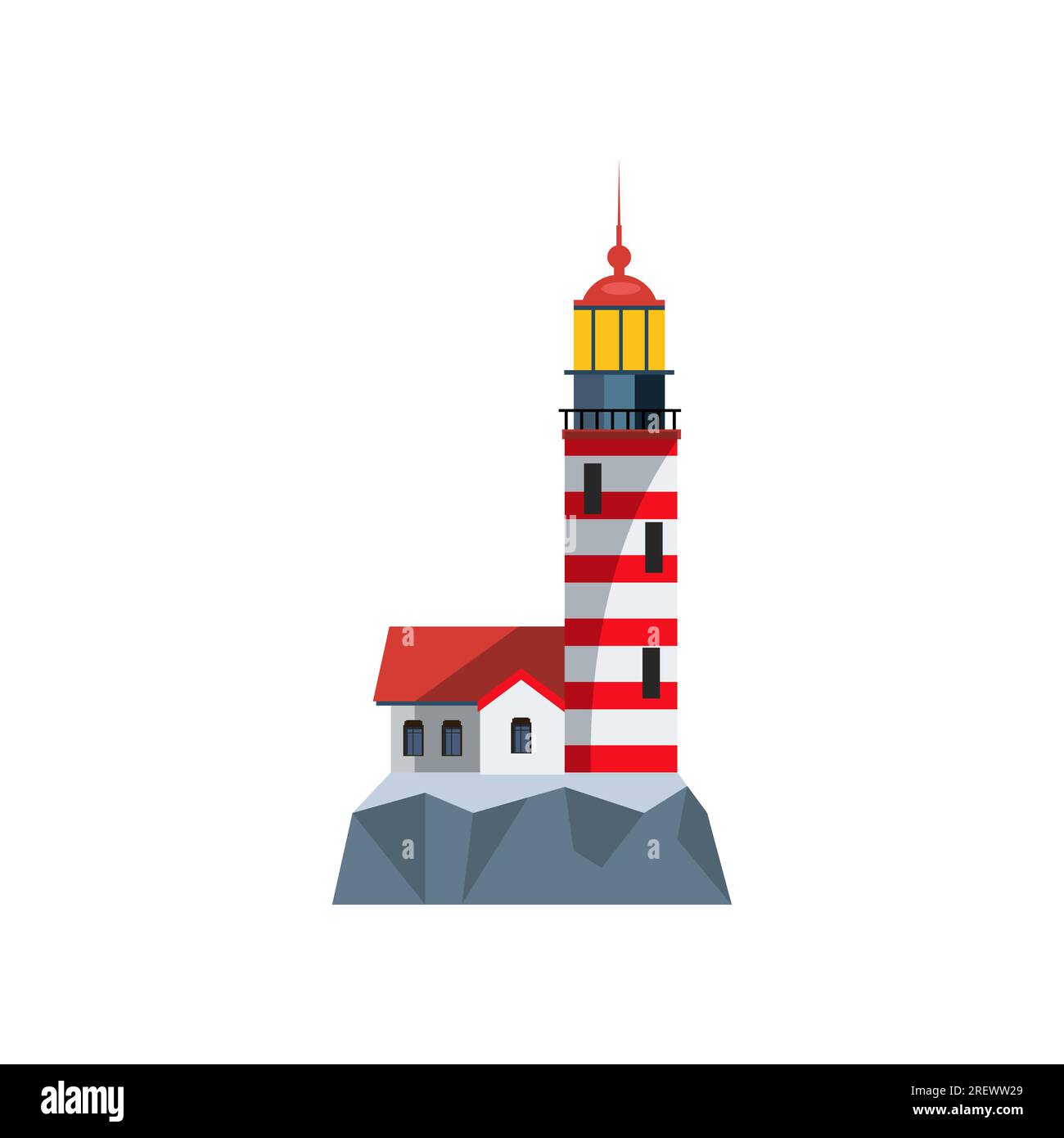 Beacon rock Cut Out Stock Images & Pictures - Alamy