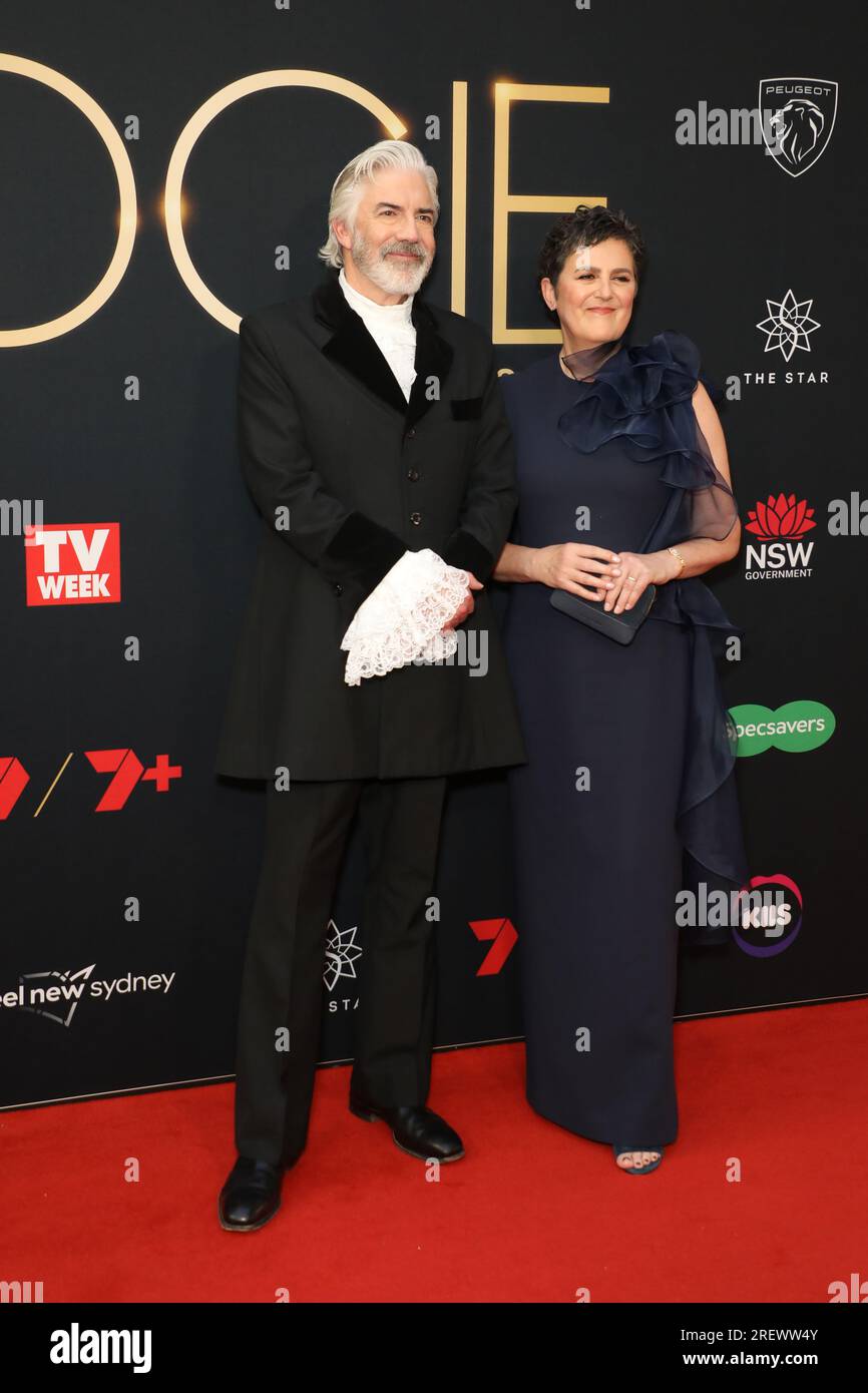 Sydney, Australia. 30th July 2023. Shaun Micallef and Leandra Micallef ...