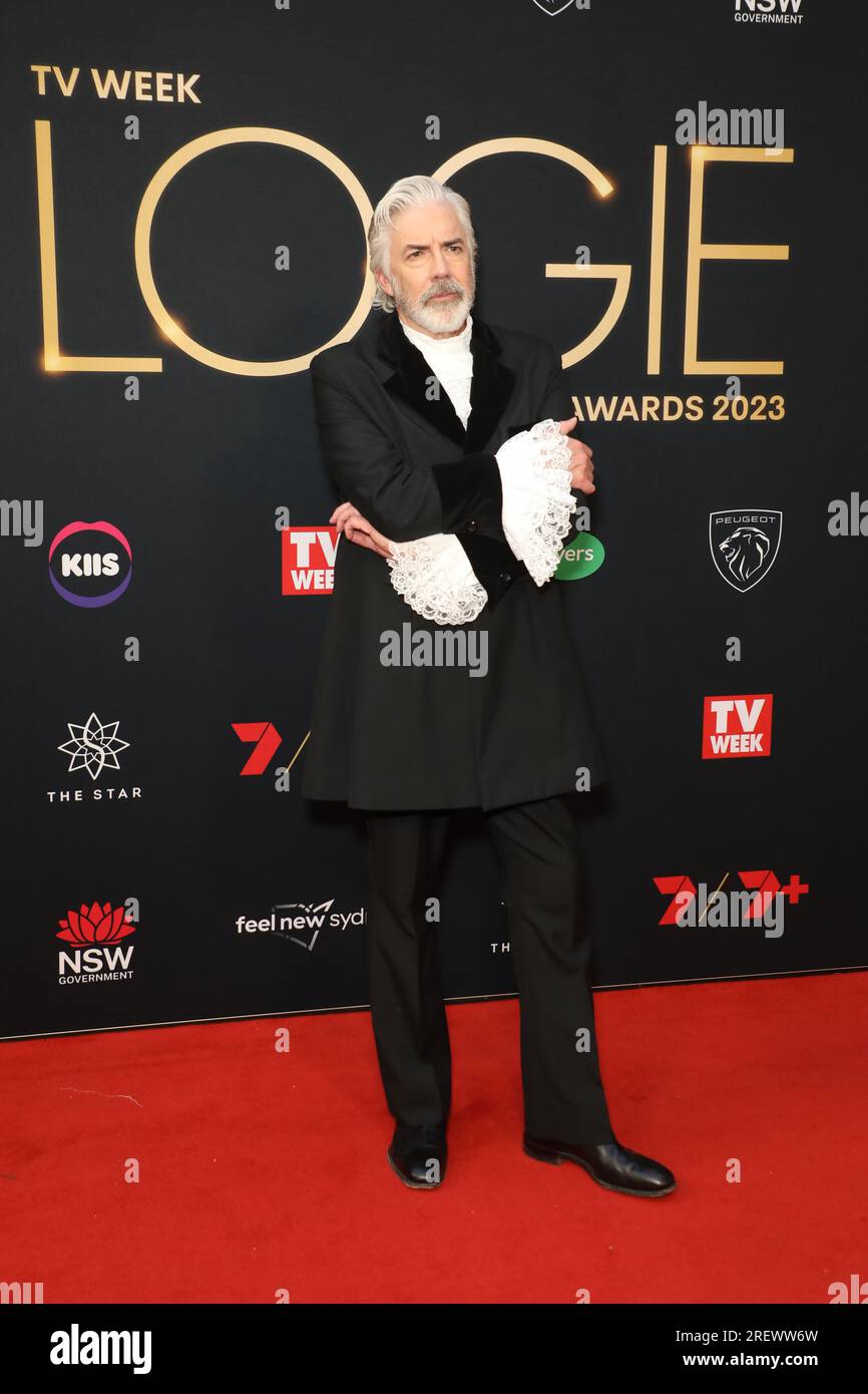 Sydney, Australia. 30th July 2023. Shaun Micallef arrives on the red ...