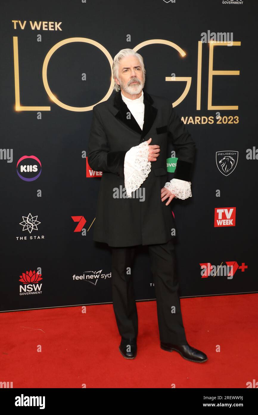 Sydney, Australia. 30th July 2023. Shaun Micallef arrives on the red ...