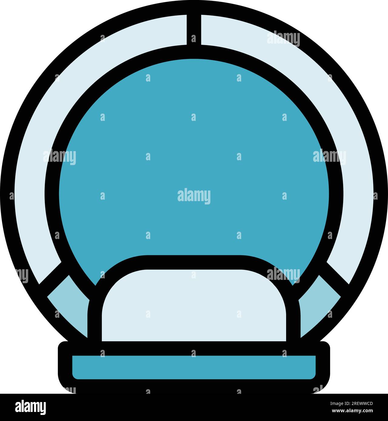 Computer mri icon outline vector. Magnetic resonance. Medical scanner ...