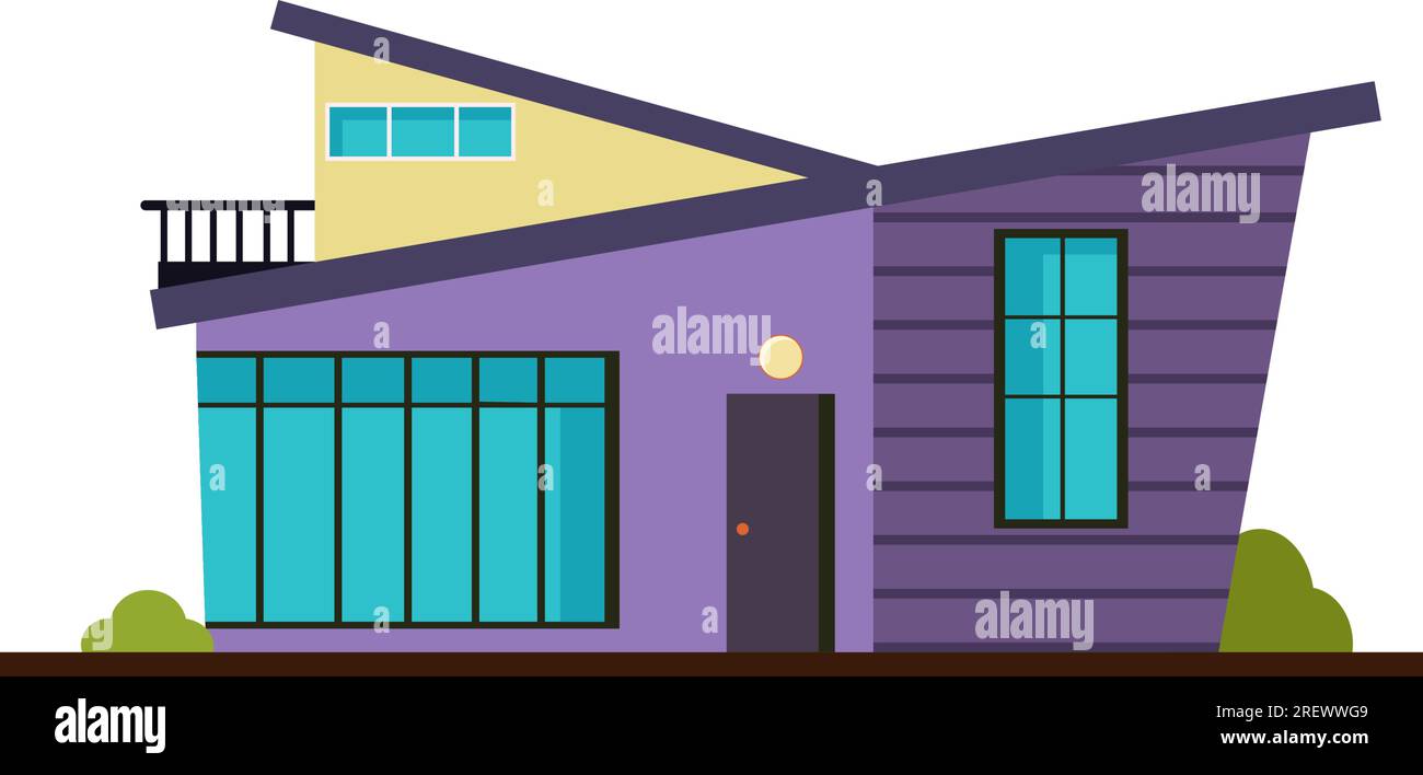 Modern building vector illustration Stock Vector Image & Art - Alamy