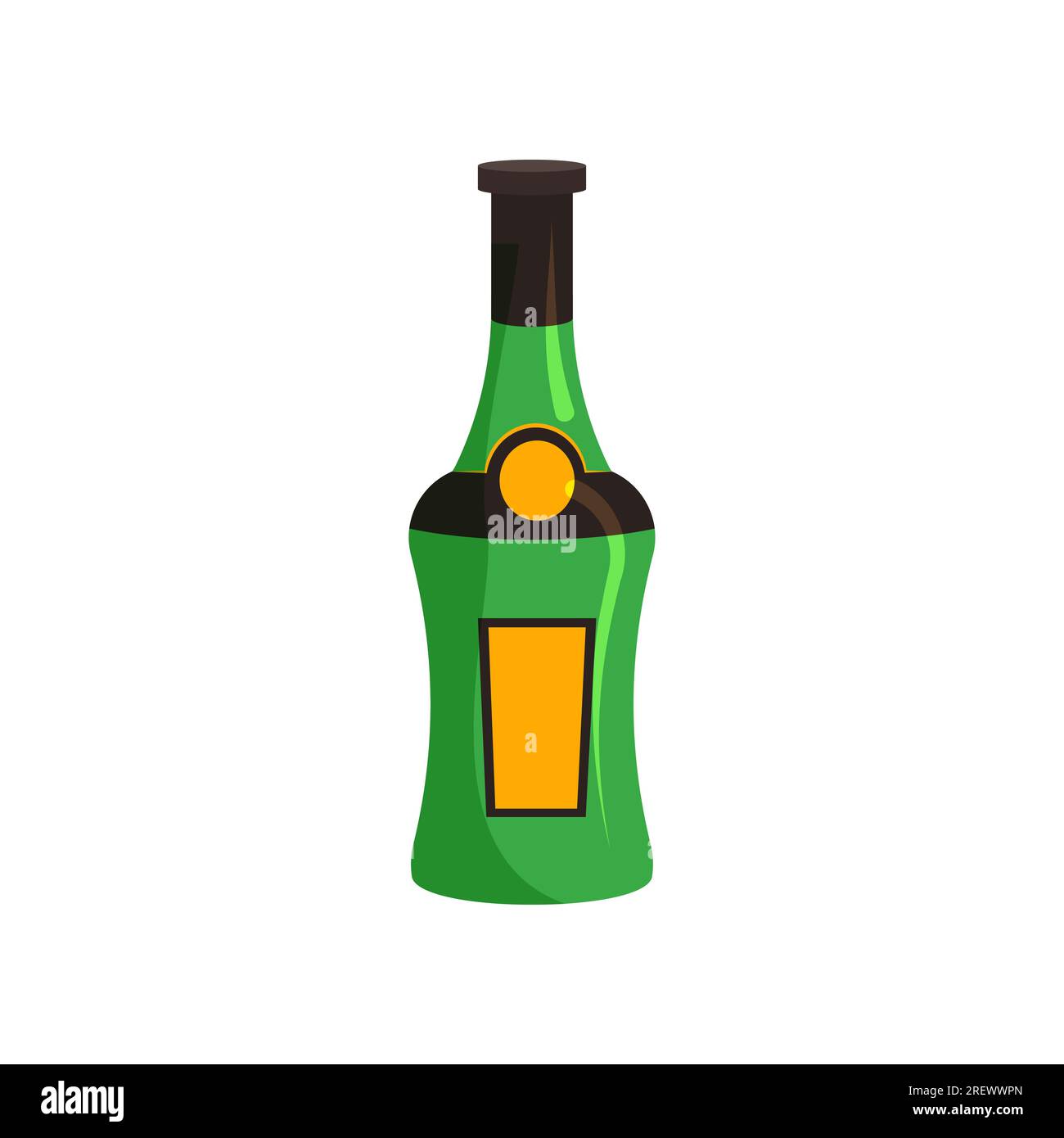 Absinthe cartoon illustration Stock Vector Image & Art - Alamy