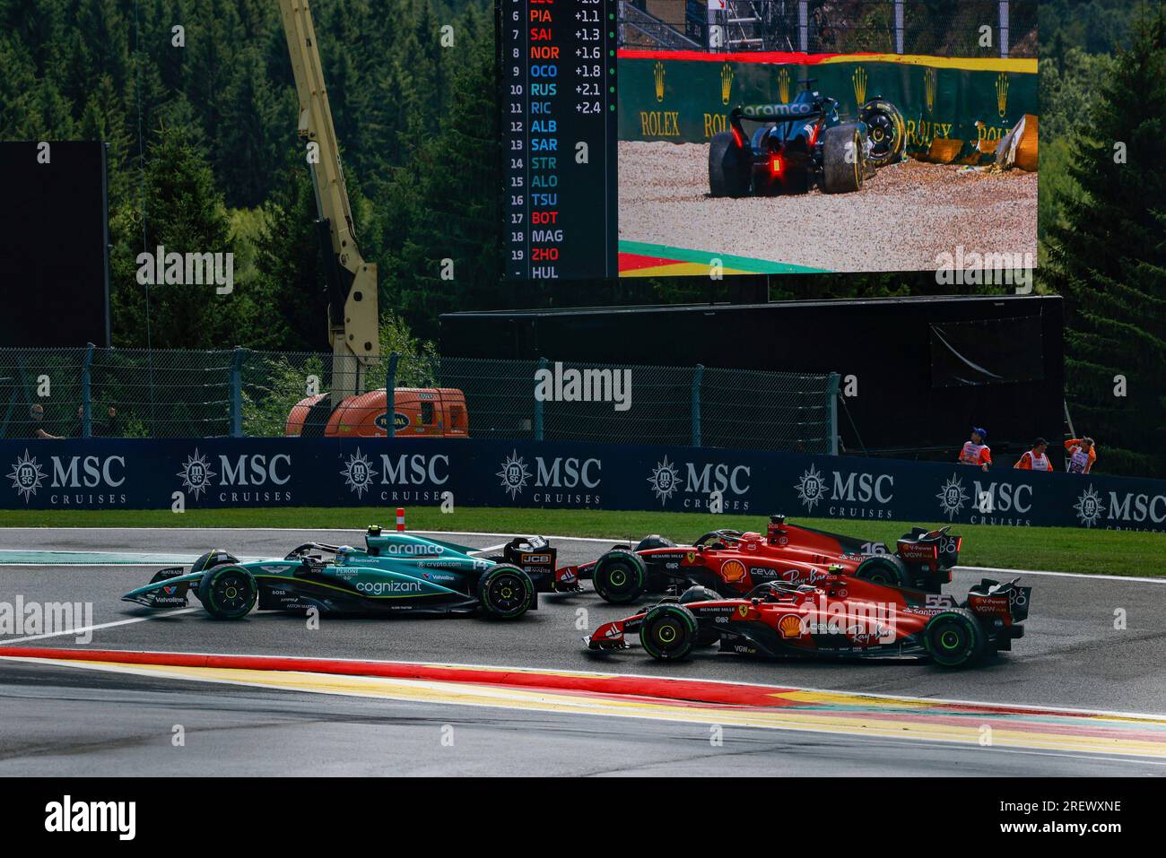 Spa Francorchamps, Belgium. 29th July, 2023. #14 Fernando Alonso (ESP ...