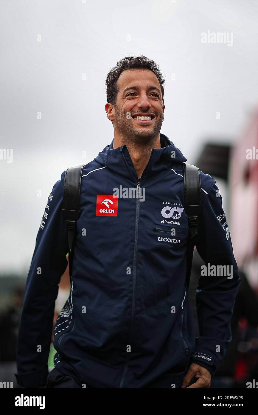 Spa-Francorchamps, Belgium. 30th July 2023. #03 Daniel Ricciardo, (AUS ...