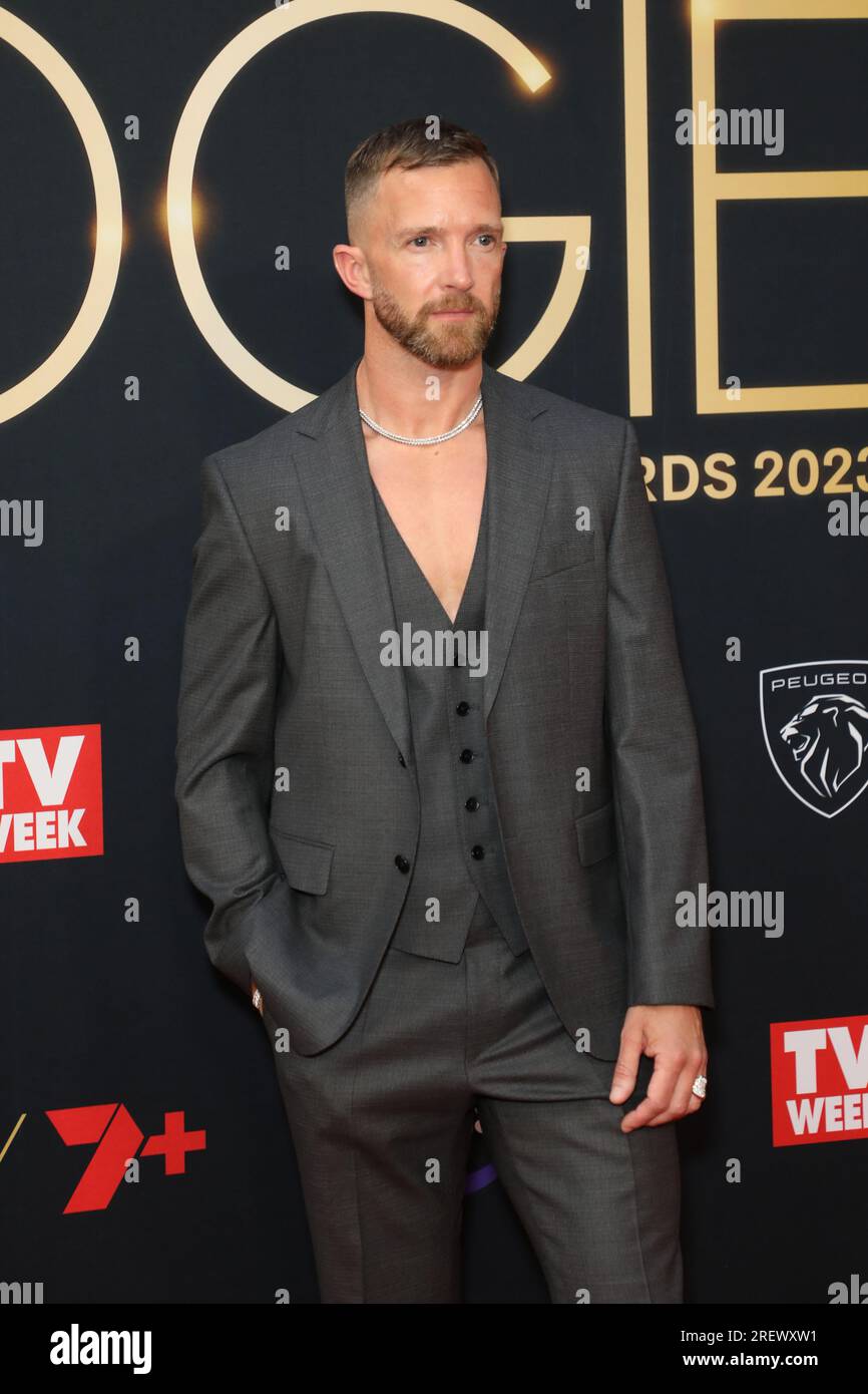 Sydney, Australia. 30th July 2023. Tim Draxl arrives on the red carpet ...