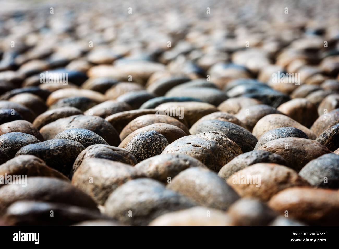 Round stone block hi-res stock photography and images - Alamy