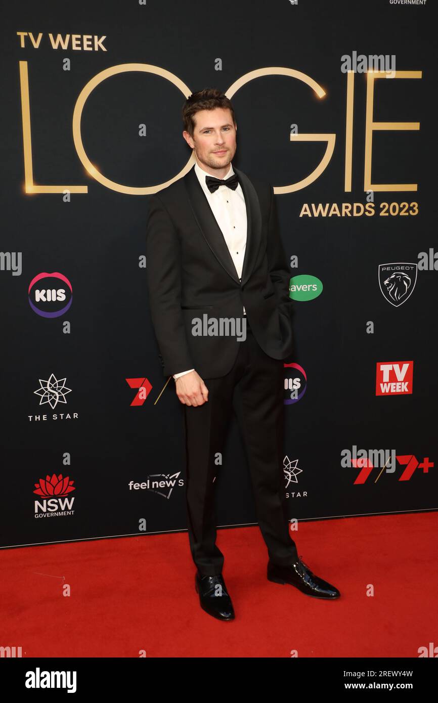 Sydney, Australia. 30th July 2023. David Berry arrives on the red ...