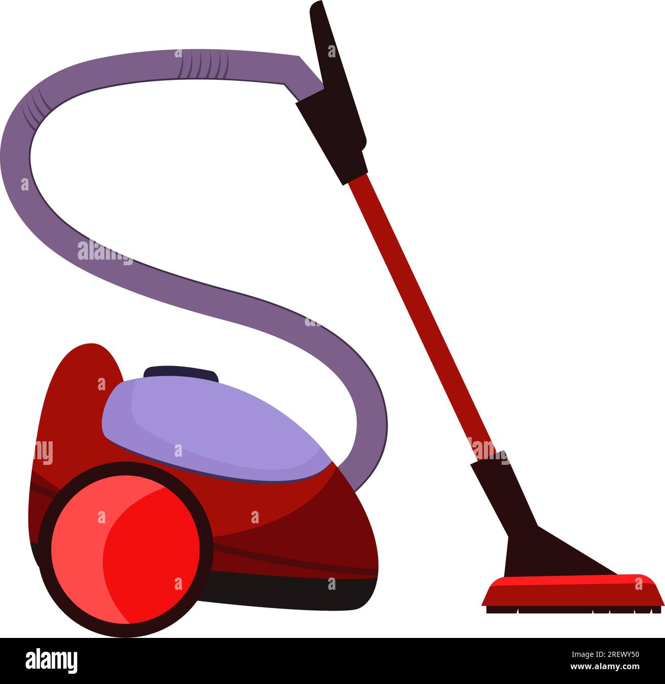 Vacuum cleaner cartoon illustration Stock Vector Image & Art - Alamy