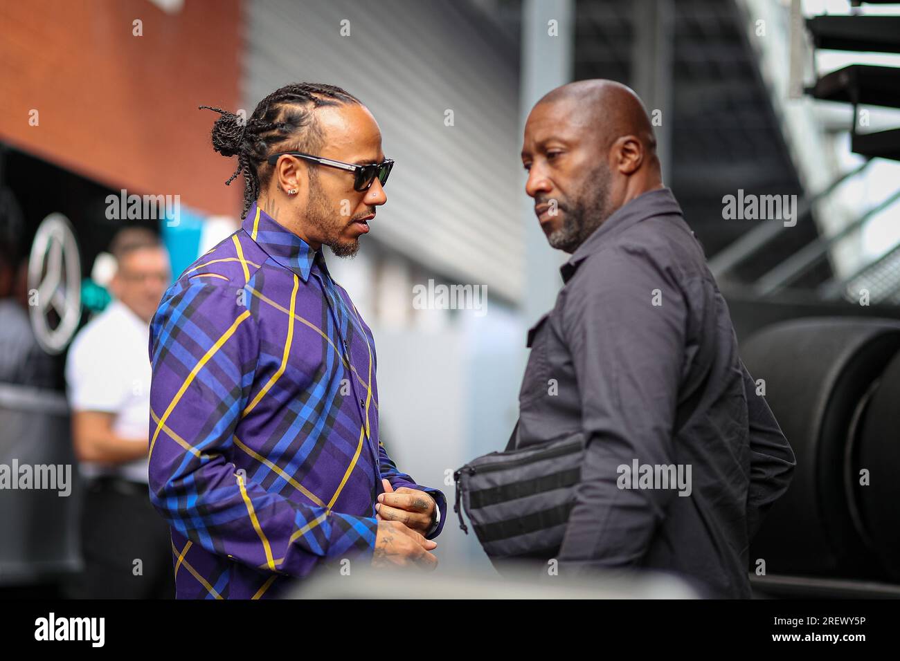 Spa-Francorchamps, Belgium. 30th July 2023. #44 Lewis Hamilton, (GRB ...
