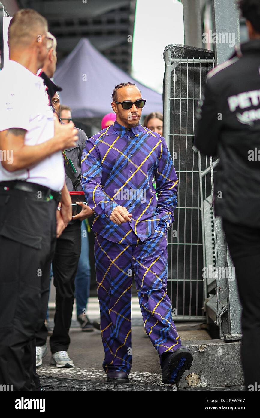 Spa-Francorchamps, Belgium. 30th July 2023. #44 Lewis Hamilton, (GRB ...