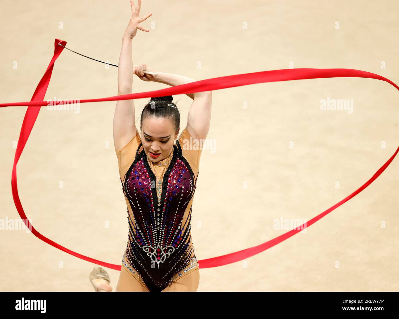 Rhythmic gymnastics chengdu hi-res stock photography and images - Alamy