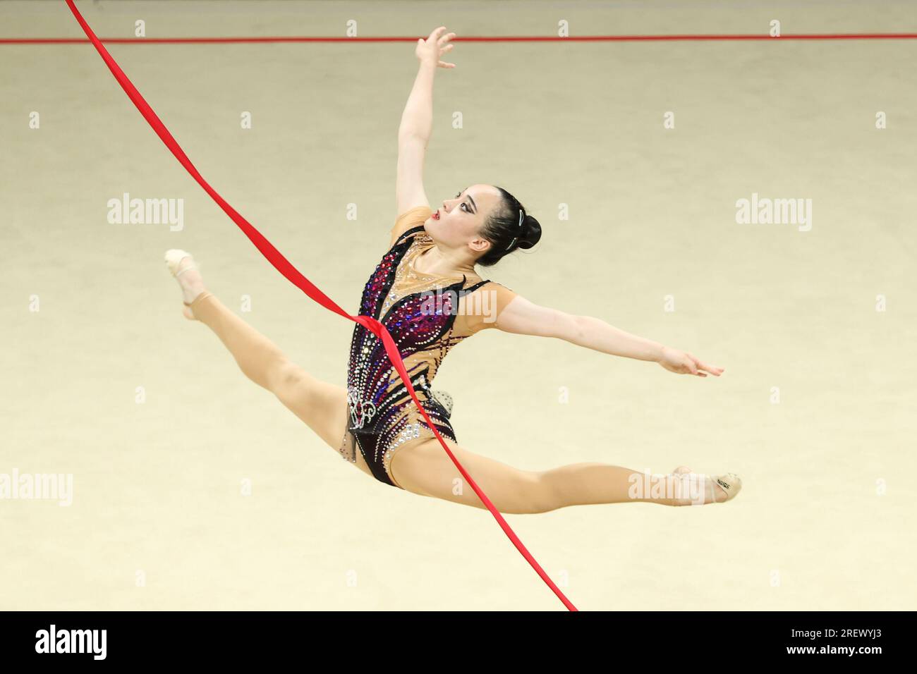 Rhythmic gymnastics chengdu hi-res stock photography and images - Alamy