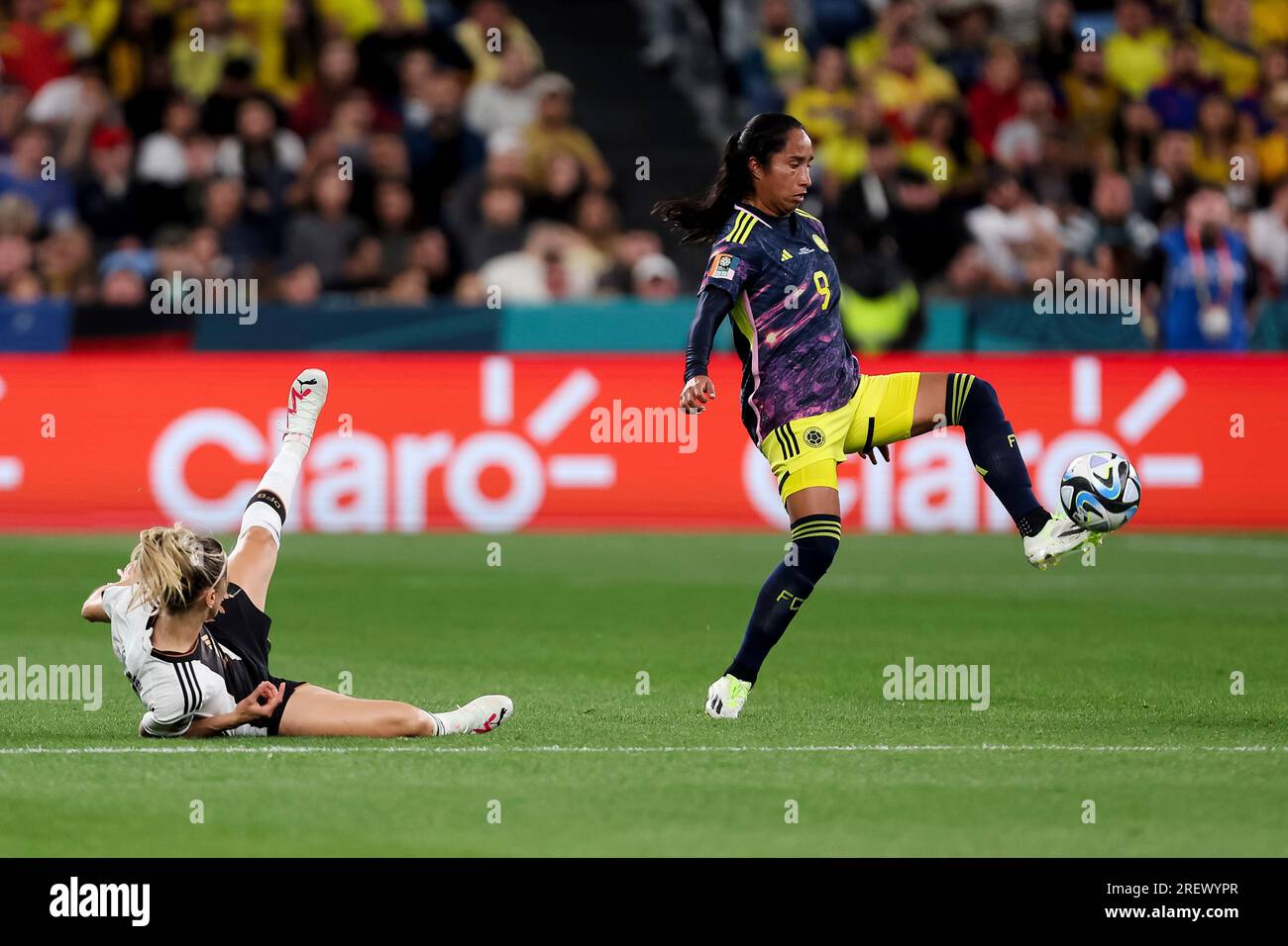 SYDNEY, AUSTRALIA - JULY 30: Mayra Ramirez of Colombia controls the ...