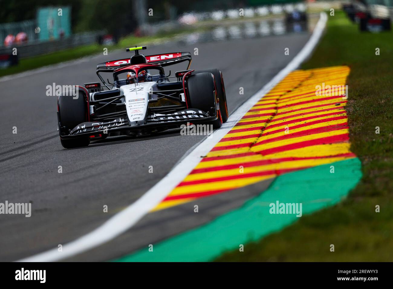 Spa-Francorchamps, Belgium. 29th July, 2023. #22 Yuki Tsunoda (JPN ...