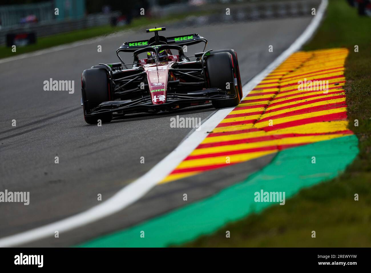Spa-Francorchamps, Belgium. 29th July, 2023. #24 Guanyu Zhou (CHN, Alfa ...
