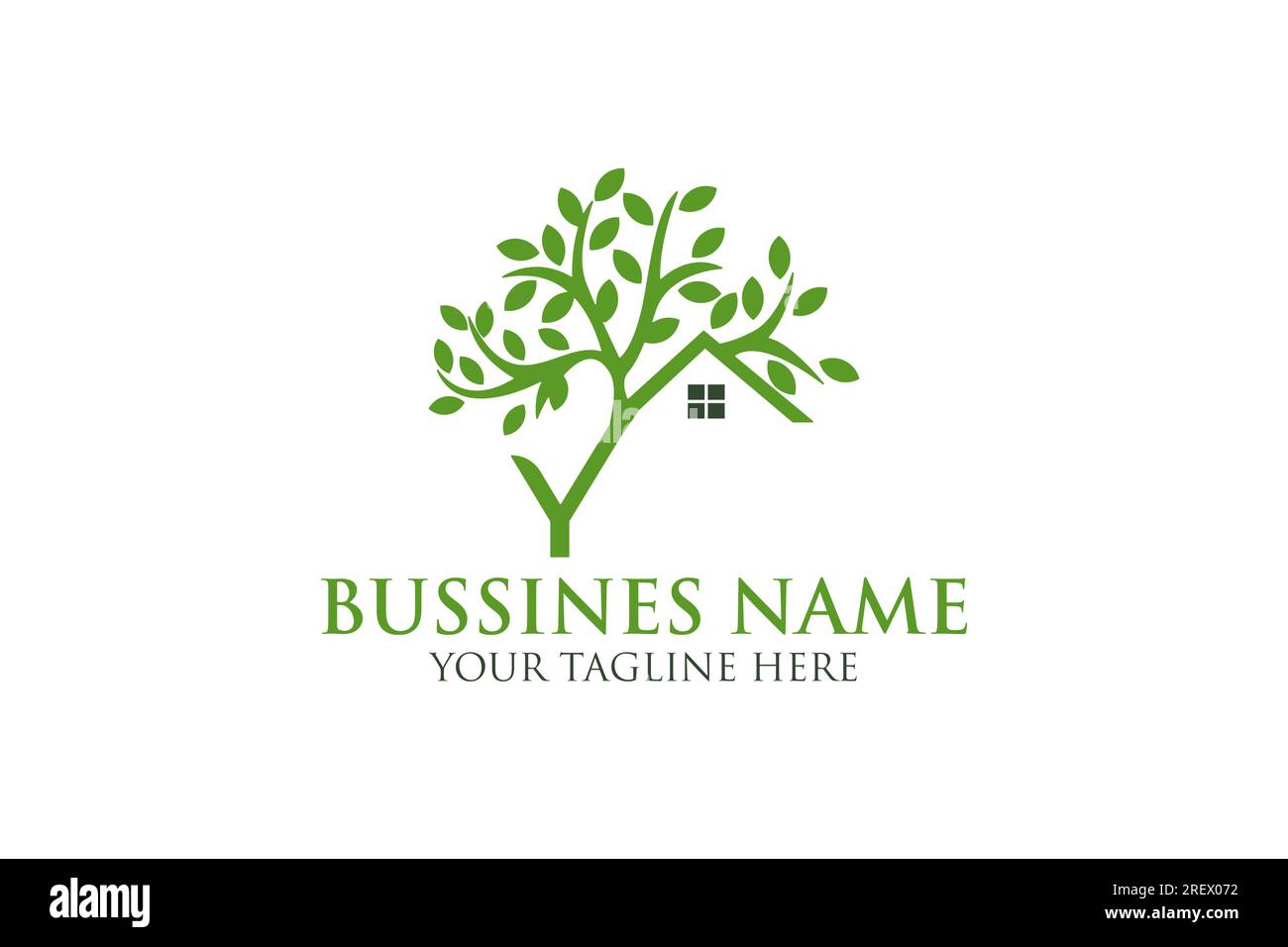 Letter Y monogram Tree House Logo design Stock Vector Image & Art - Alamy