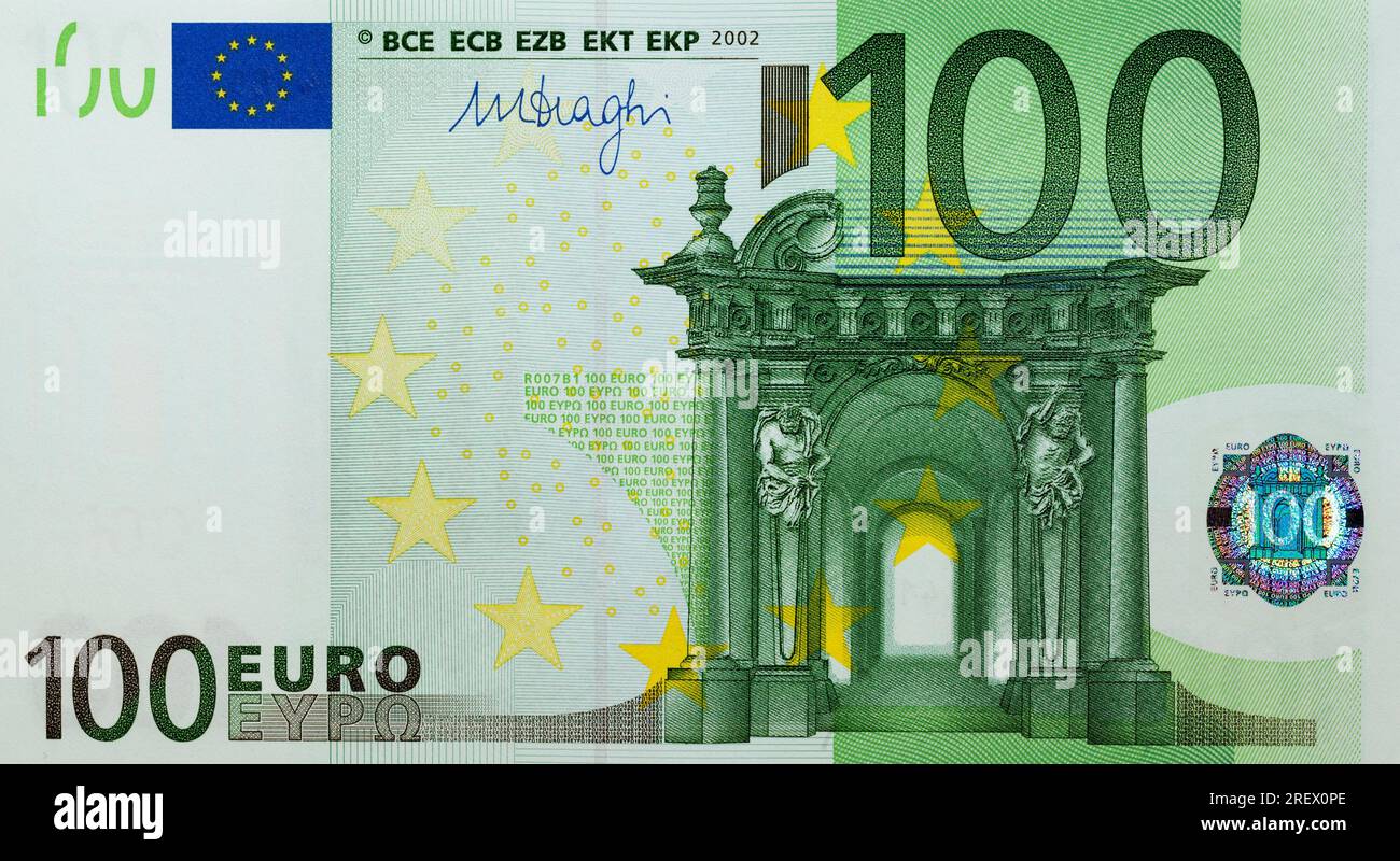 100 one hundred euro note hi-res stock photography and images - Alamy