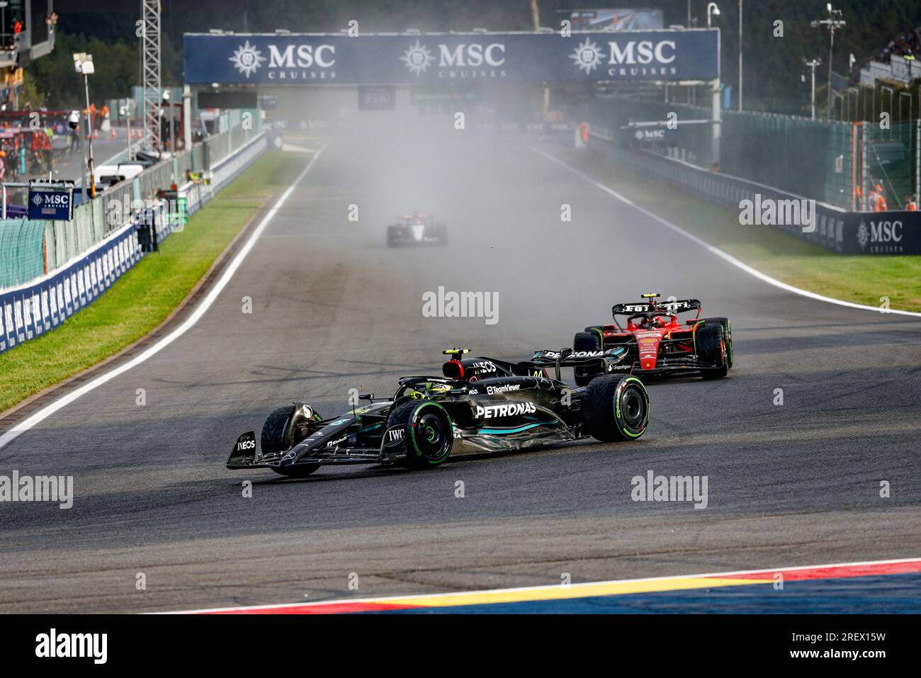 Spa-Francorchamps, Belgium. 29th July, 2023. #44 Lewis Hamilton (GBR ...