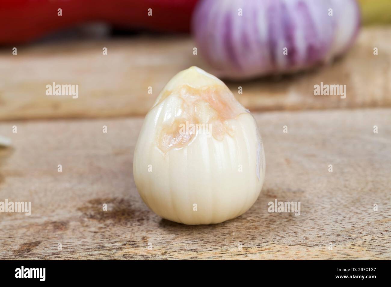 Garlic sample hi-res stock photography and images - Alamy