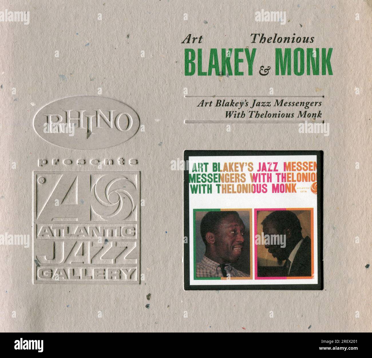 CD: Art Blakey's Jazz Messengers With Thelonious Monk – Art Blakey's ...