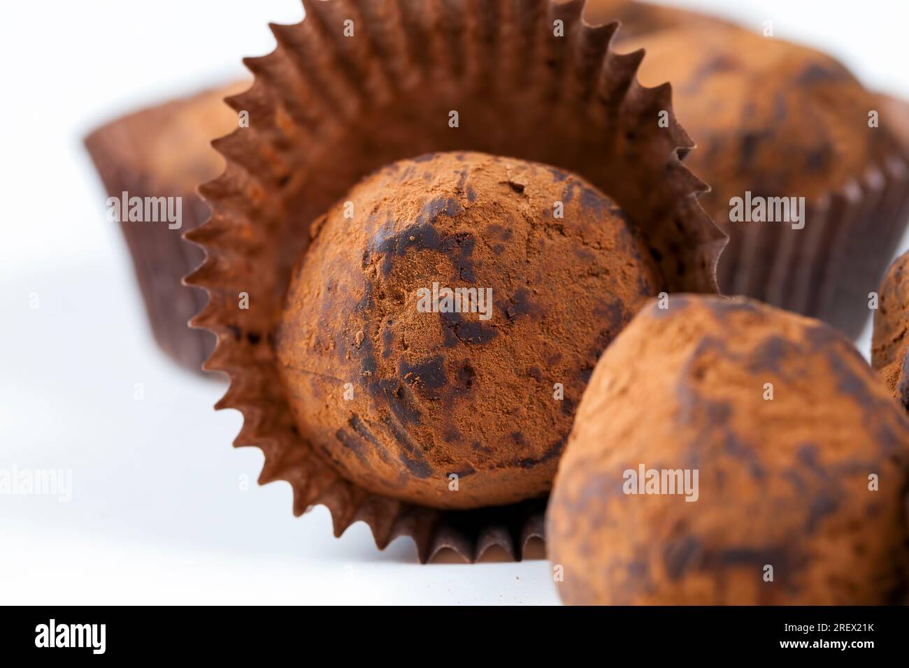 bitter chocolate candies with lots of cocoa, the candies are made in ...