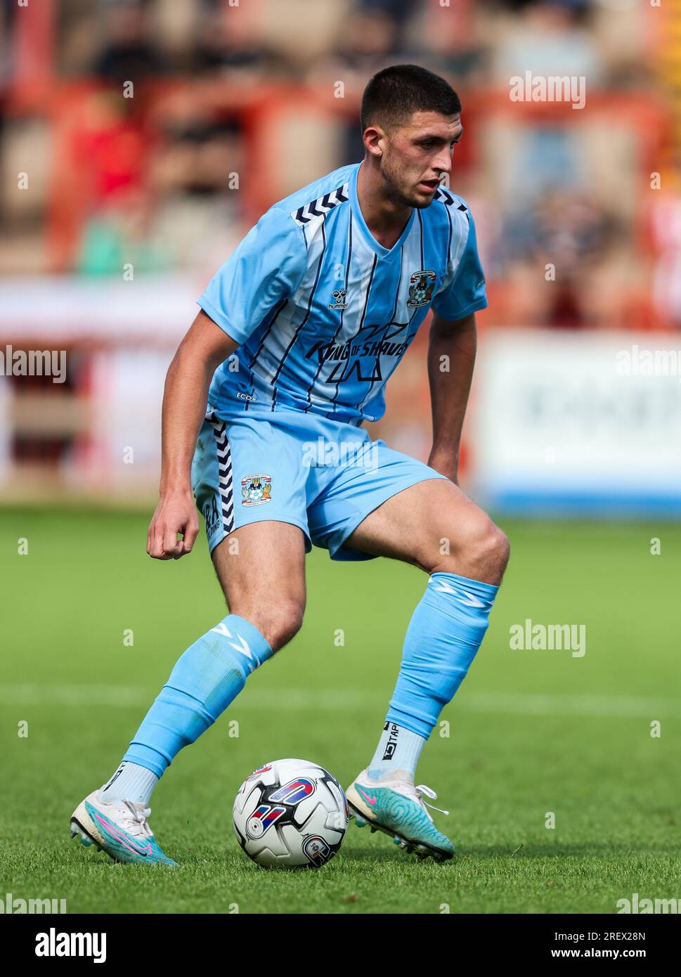 Coventry City's Bobby Thomas during the pre-season friendly match at St ...