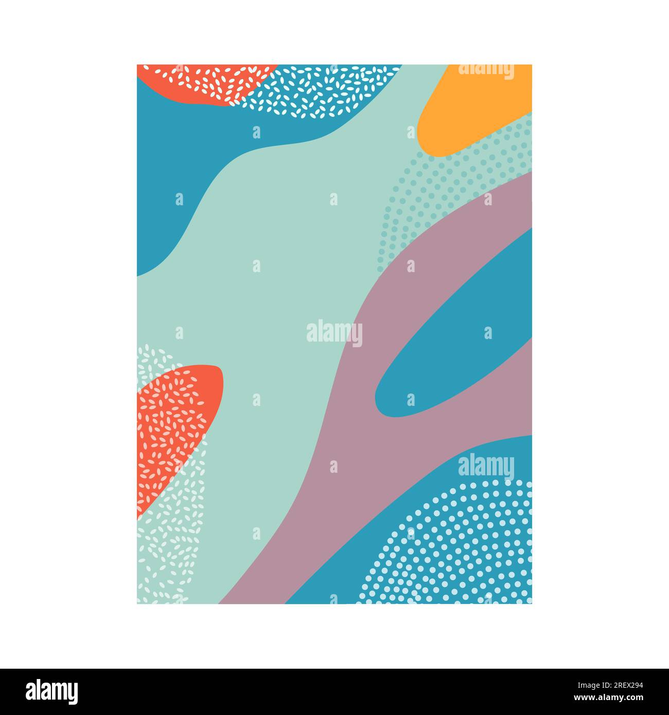 Muted colors of abstract liquid elements Stock Vector Image & Art - Alamy