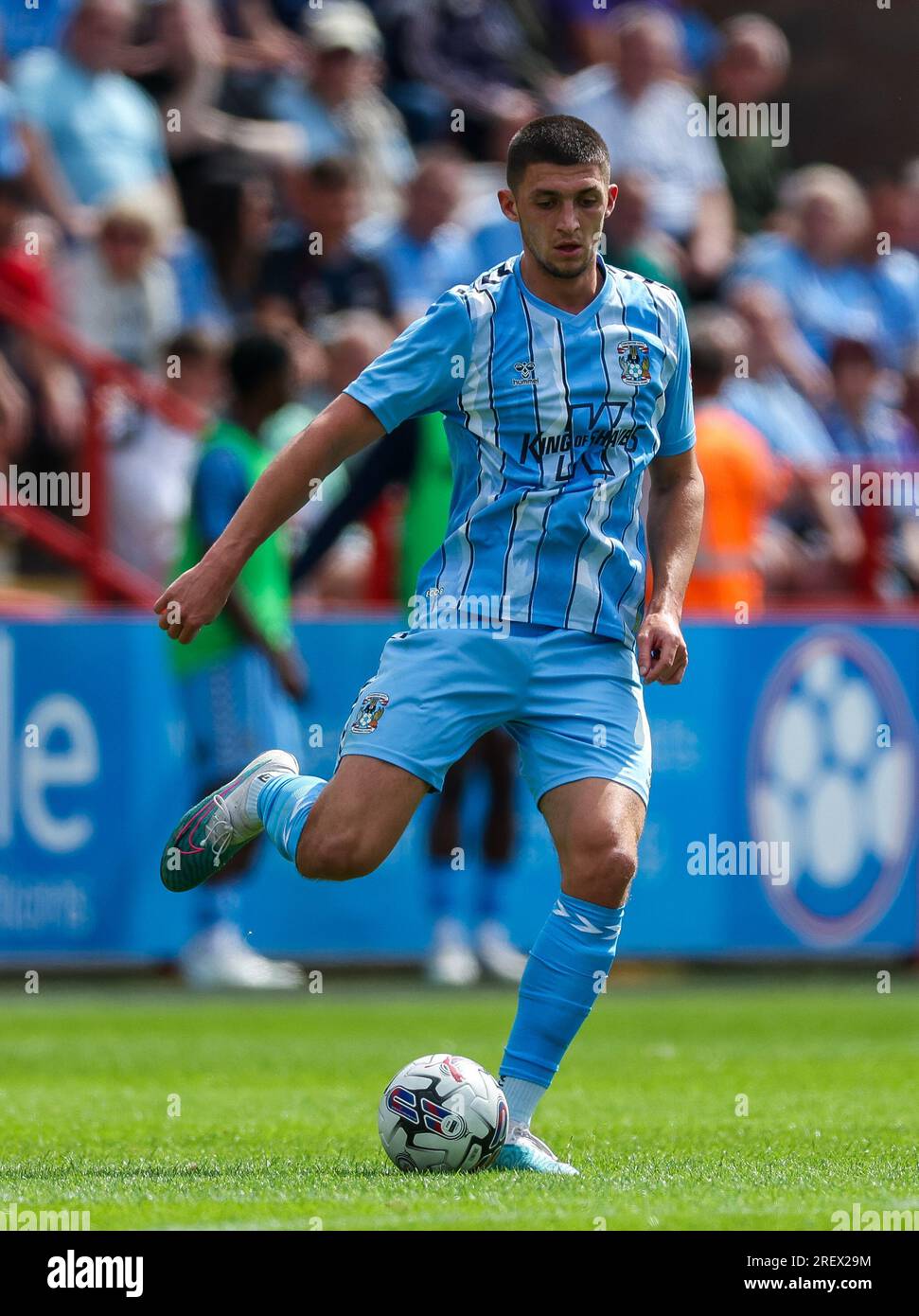 Coventry City's Bobby Thomas during the pre-season friendly match at St ...