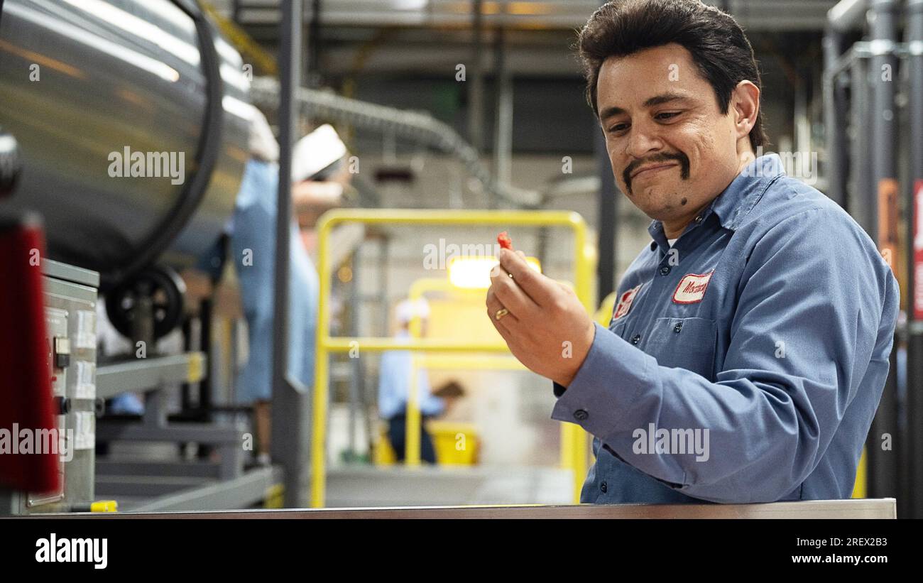 JESSE GARCIA in FLAMIN' HOT (2023), directed by EVA LONGORIA. Credit ...