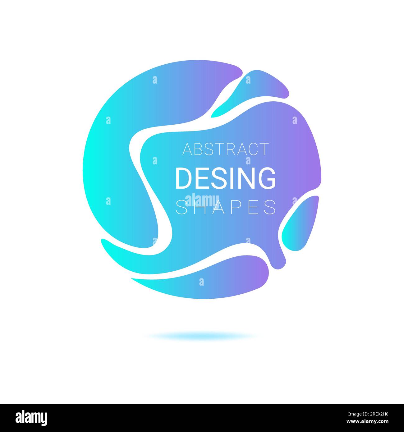 Geometric organic purple line shapes hi-res stock photography and ...