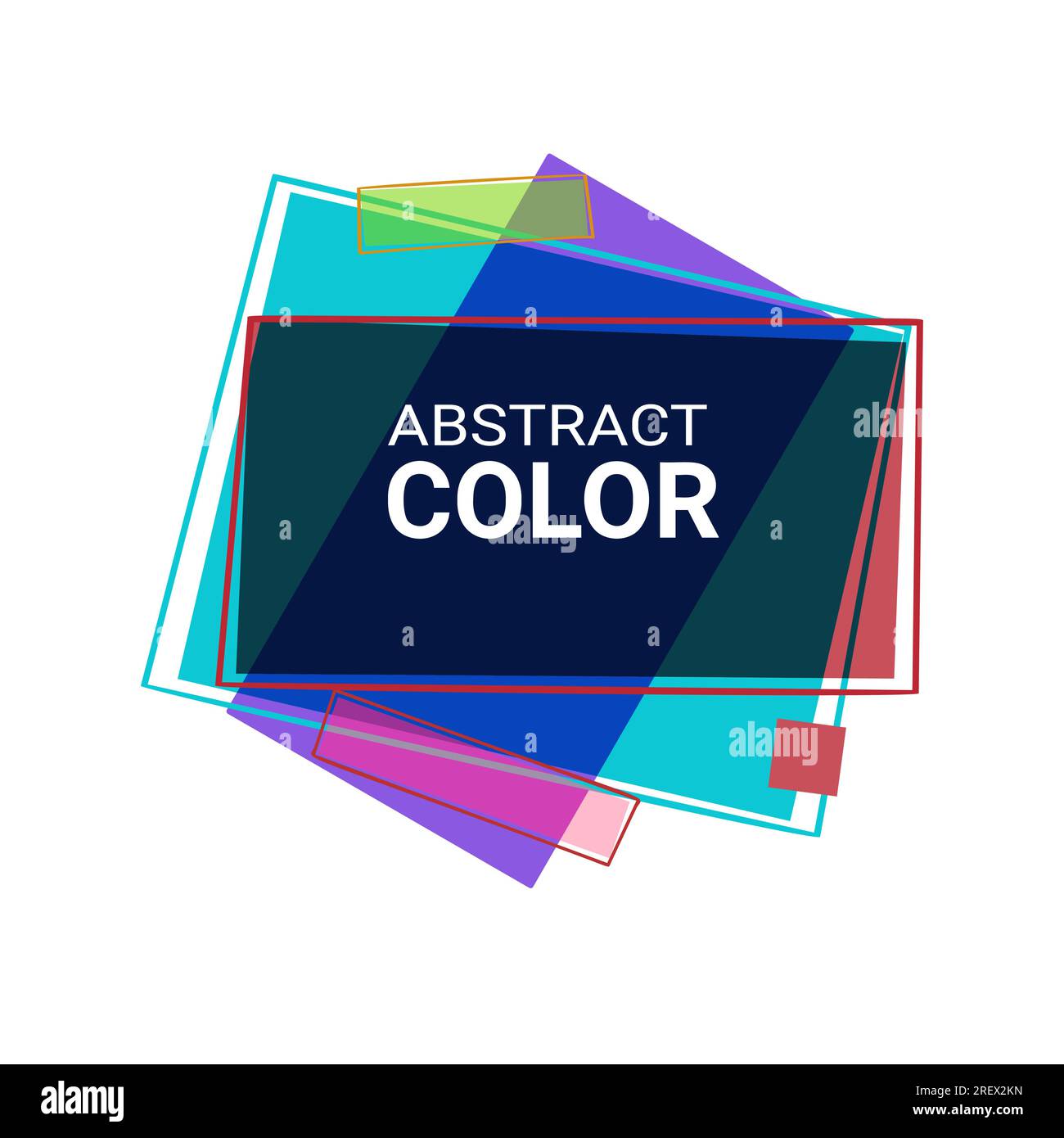 Abstract square forms green hi-res stock photography and images - Alamy