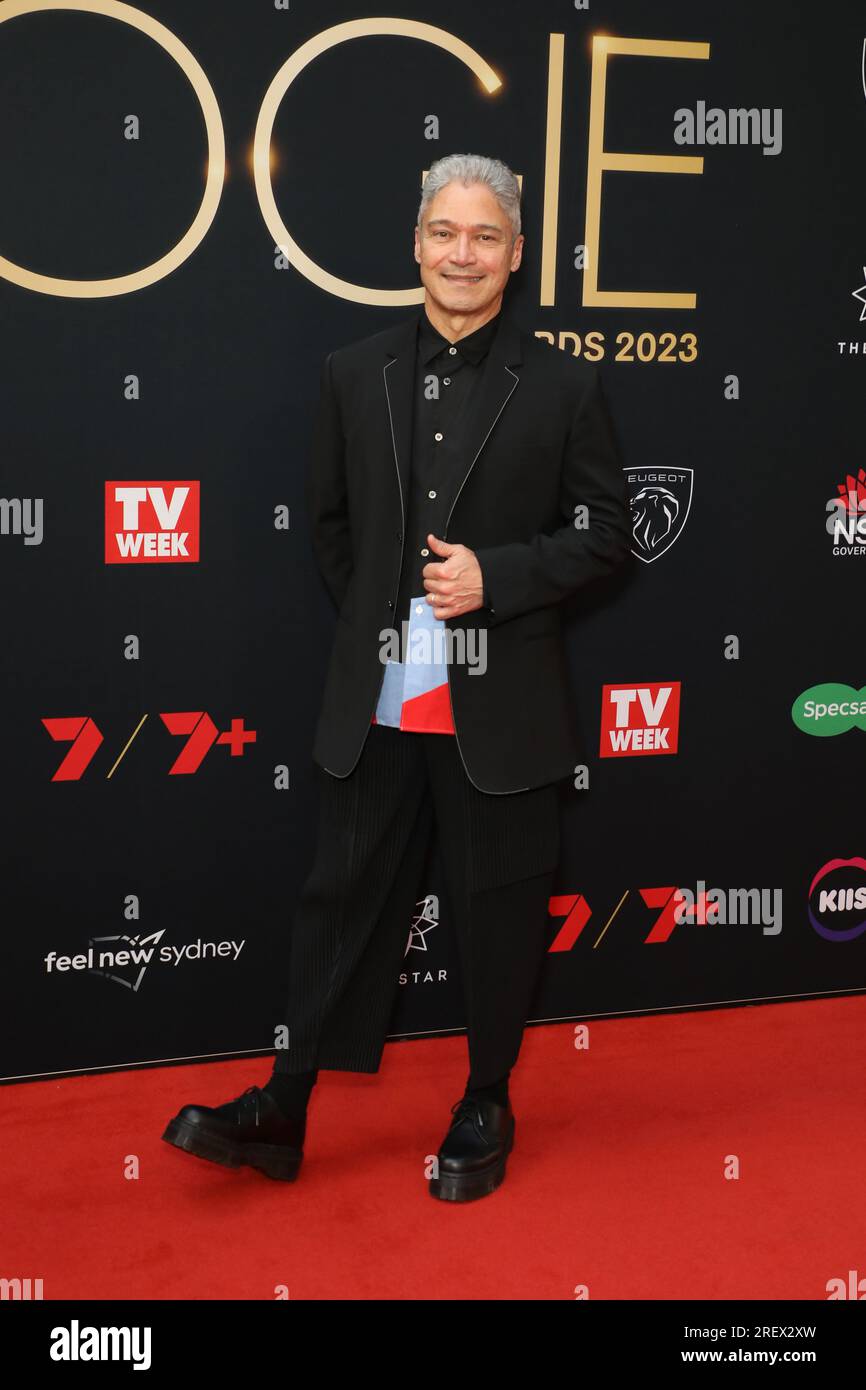 Sydney, Australia. 30th July 2023. Anton Enus arrives on the red carpet ...