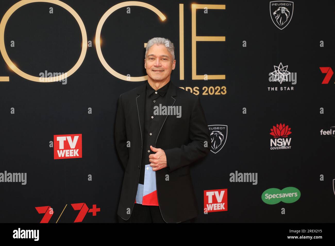 Sydney, Australia. 30th July 2023. Anton Enus arrives on the red carpet ...