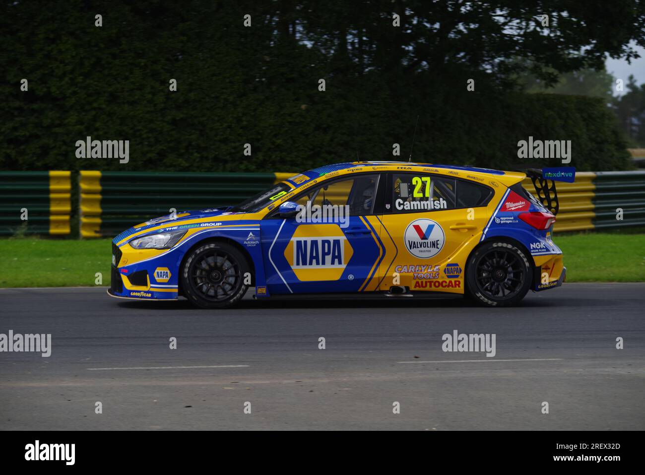 Dalton on Tees, 30 July 2023. Dan Cammish driving a Ford Focus ST MK ...