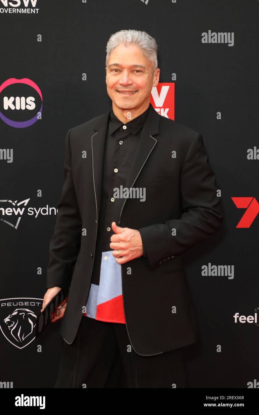 Sydney, Australia. 30th July 2023. Anton Enus arrives on the red carpet ...