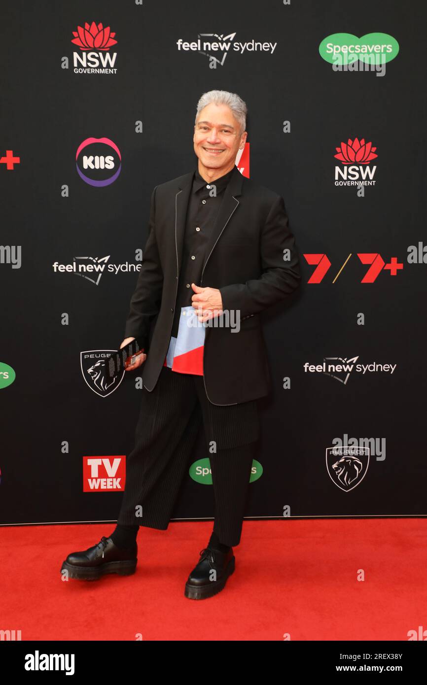 Sydney, Australia. 30th July 2023. Anton Enus arrives on the red carpet ...