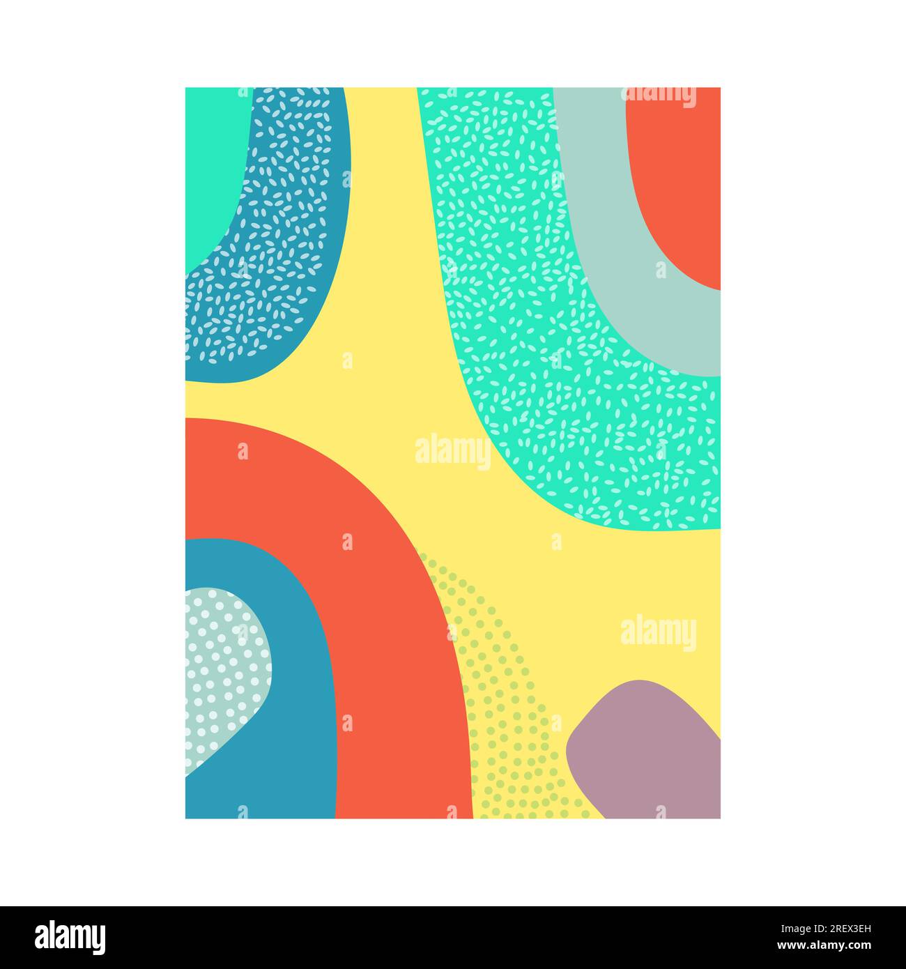 Palette of bright colors and dots Stock Vector Image & Art - Alamy