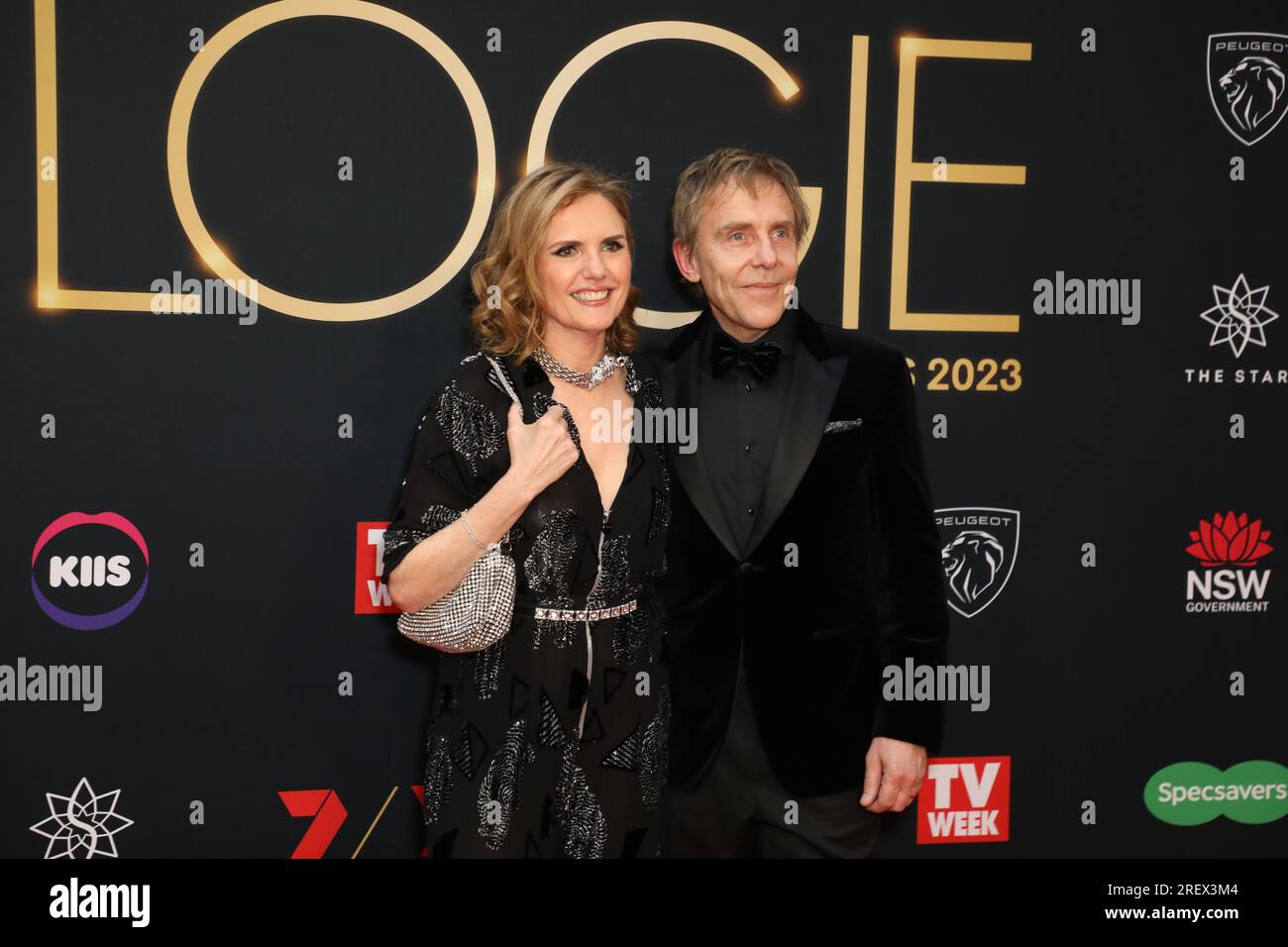 Sydney, Australia. 30th July 2023. Robyn Butler and Wayne Hope arrive ...