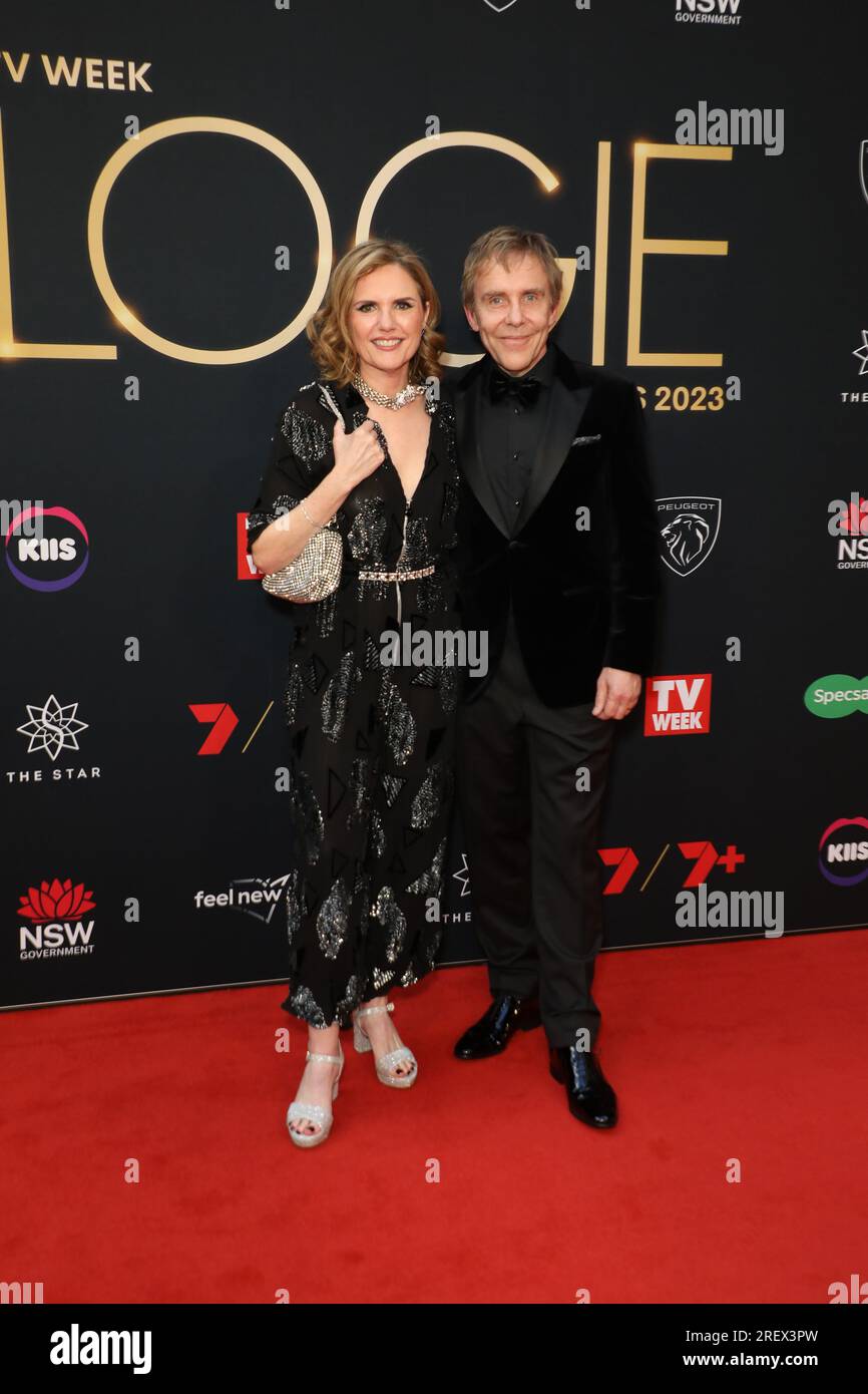 Sydney, Australia. 30th July 2023. Robyn Butler and Wayne Hope arrive ...