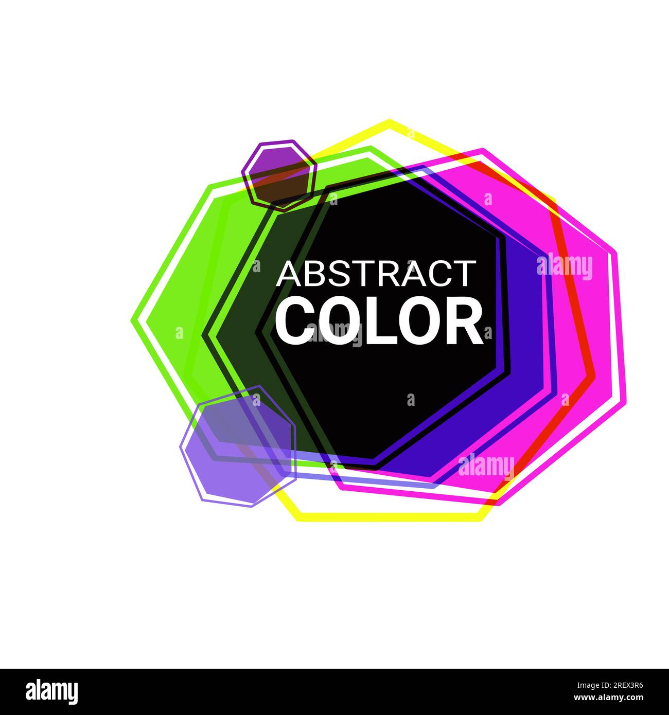 Abstract graphic forms. Pink, blue, green Stock Vector Image & Art - Alamy
