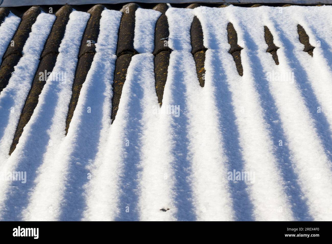 Slate roof wintry hi-res stock photography and images - Alamy