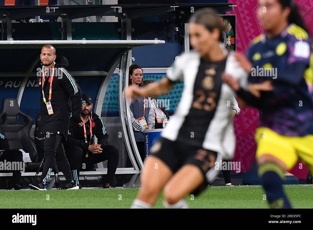Sydney, Australia. 30th July, 2023. Assistant coach of Colombia, Angelo ...