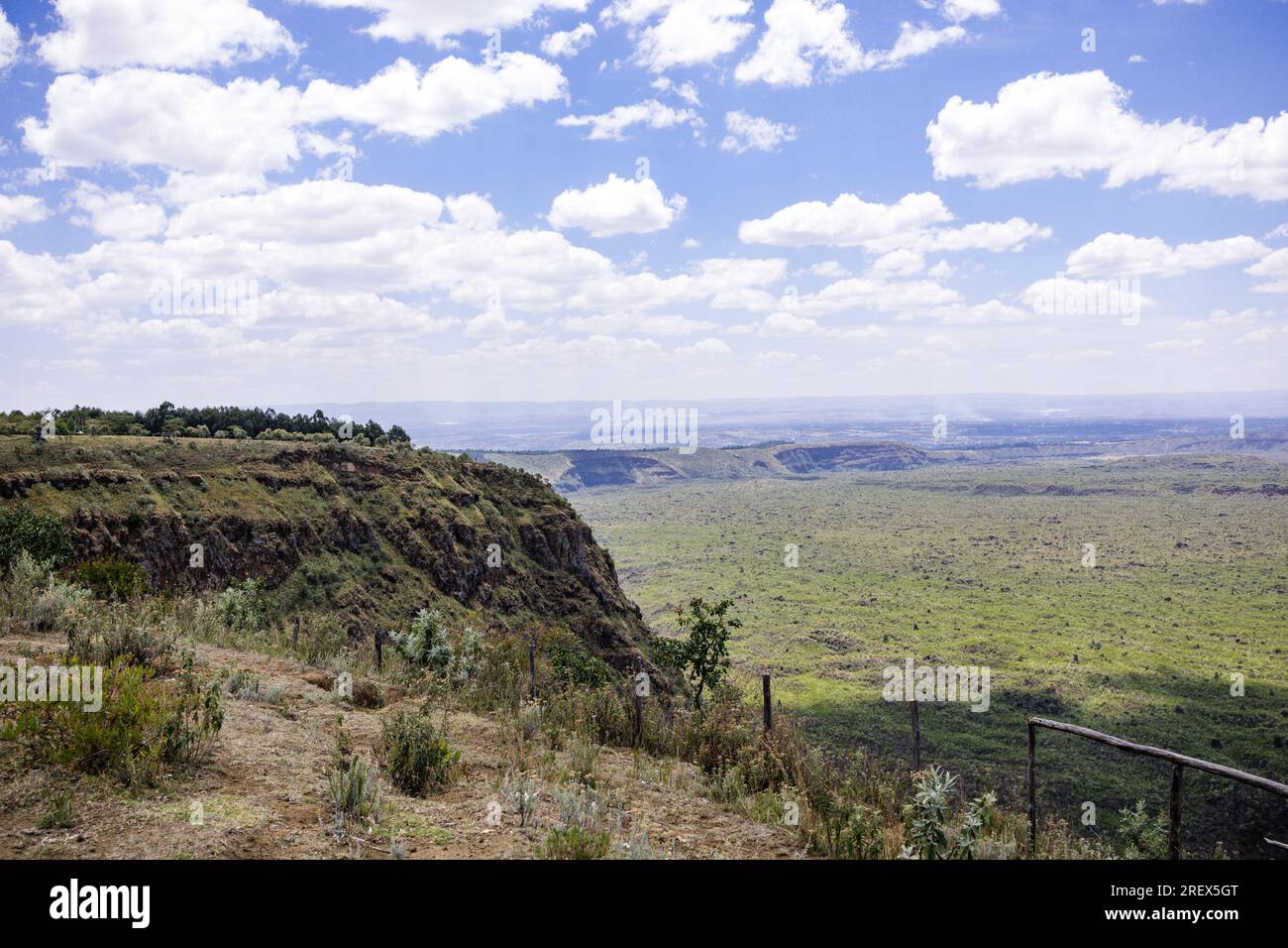 Menengai Crater is a massive shield volcano with one of the biggest ...