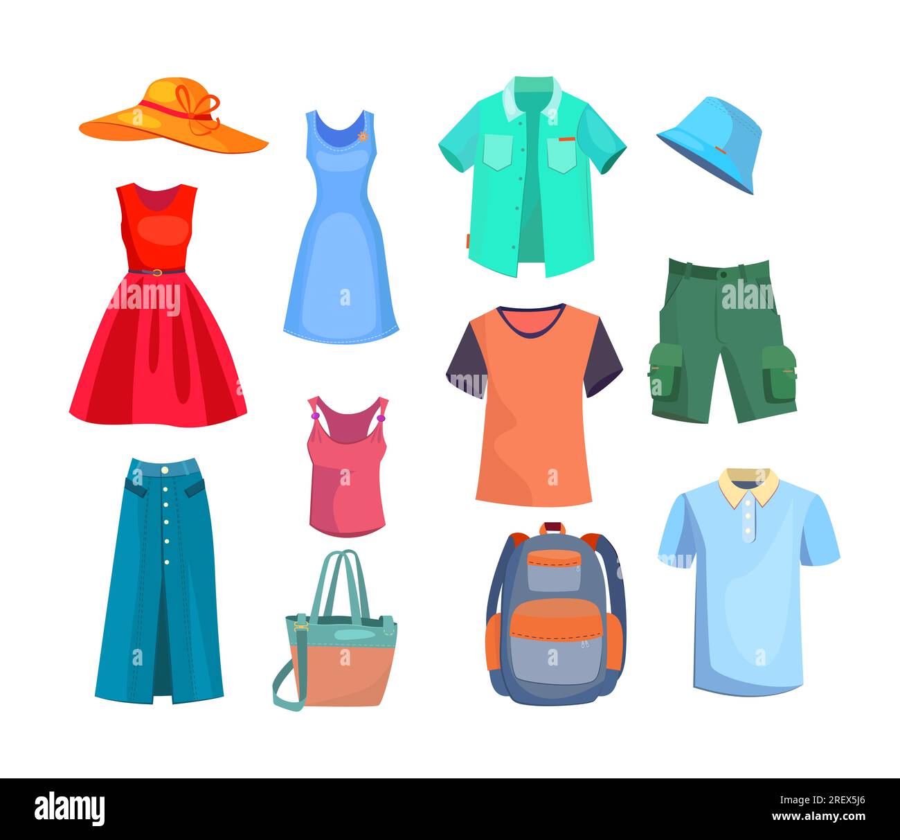 Male bag leaflet Stock Vector Images - Alamy