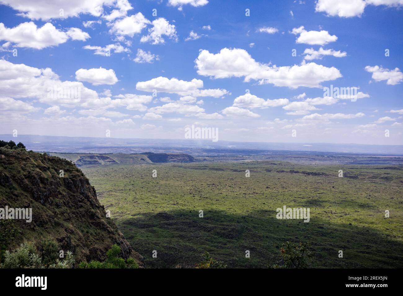 Menengai Crater is a massive shield volcano with one of the biggest ...